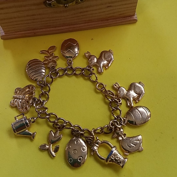 Avon | Accessories | Girls Vintage Avon Charm Bracelet Loaded | Poshmark